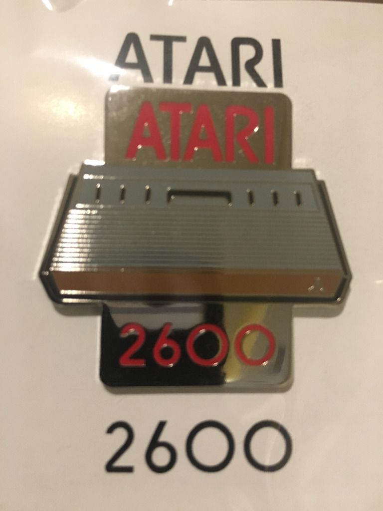 Atari 2600 Console Six Switch Enamel Pins for Sale - Auction Central - AtariAge Forums